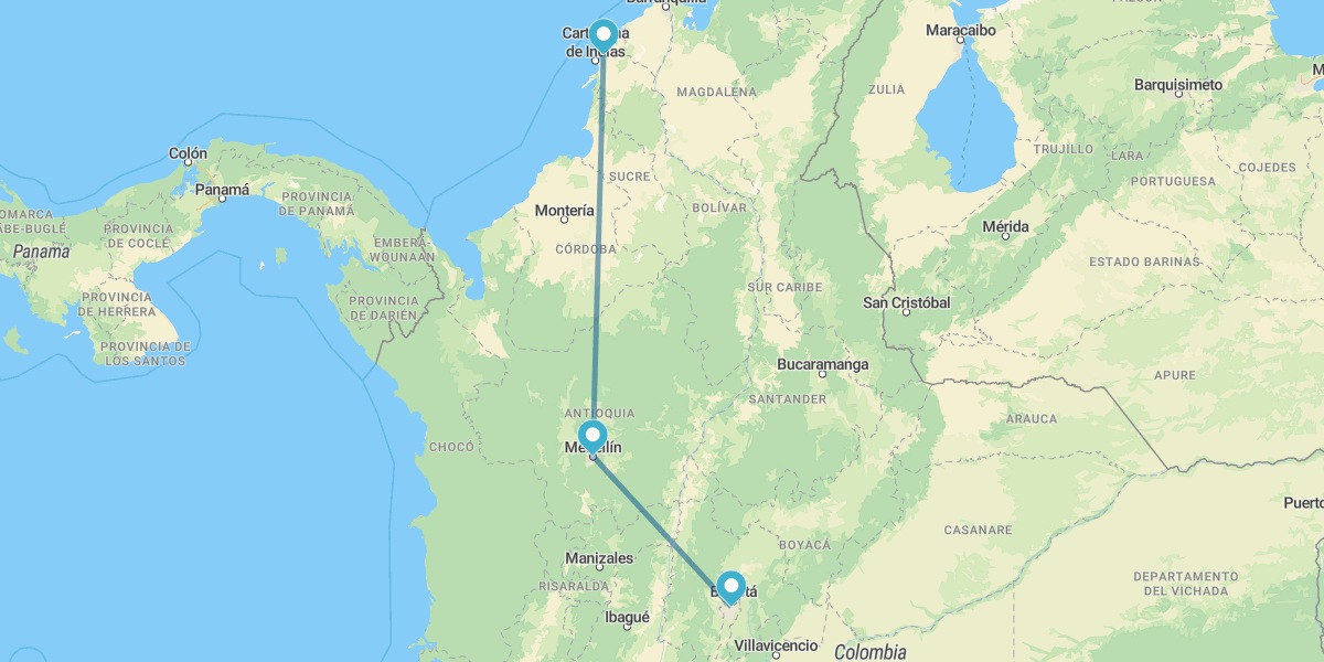 Colombia: Bogotá, Zipaquirá, Medellín, Cartagena de Indias e Isla del ...