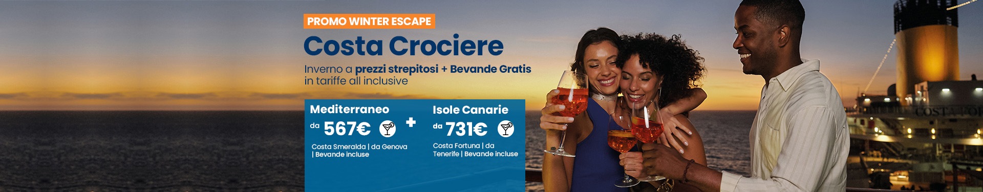Crociere da 549€ | Prenotazioni Online| Logitravel