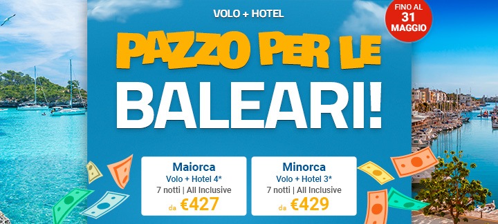 Volo+Hotel Economici verso le migliori mete | Logitravel
